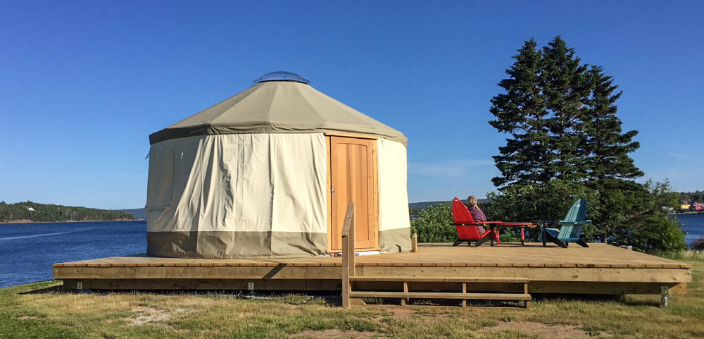 Yurts in the Vineyard - Authentic Seacoasts